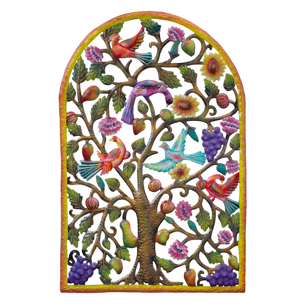Painted Tree of Life Arch – The Haitian Collection
