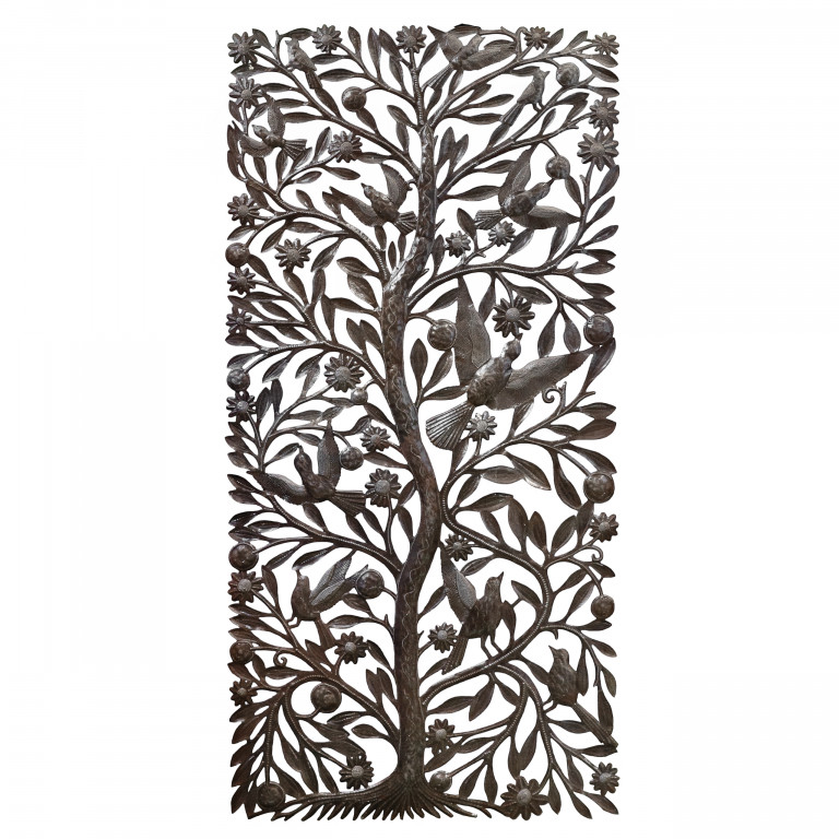 Extra Large Rectangular Tree of Life Panel #1 – The Haitian Collection